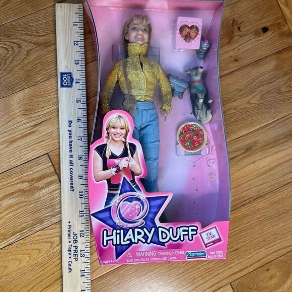 Barbie | Toys | Nib Hilary Duffvintage Playmates Tv Star W Pixl Stamp ...